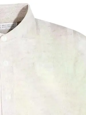 Brunello Cucinelli Buttoned Linen Shirt