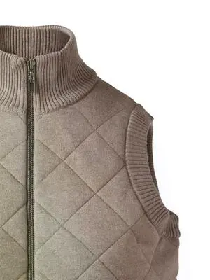 Kinross Cashmere Quilted Gilet