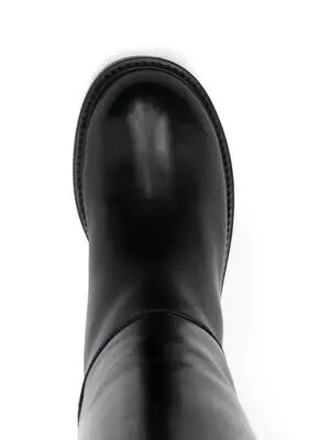 Givenchy Buckled Leather Boots
