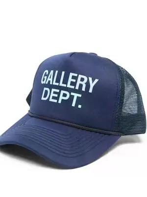 GALLERY DEPT. Logo Trucker Cap - Blue