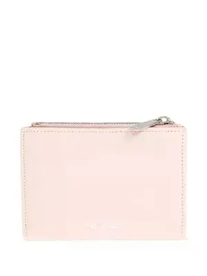 Off-White Jitney Quote Zip Wallet - Pink
