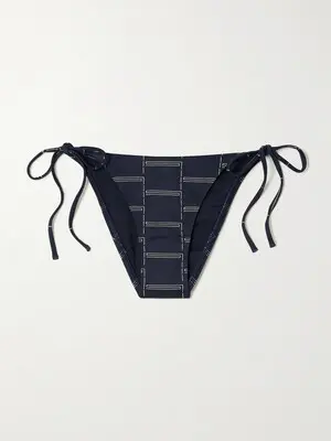 Matteau Printed Recycled Bikini Briefs - Blue