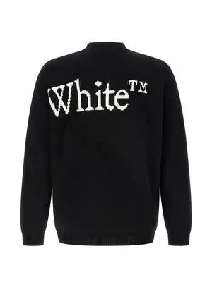 Off-White Logo-print Sweater - Black