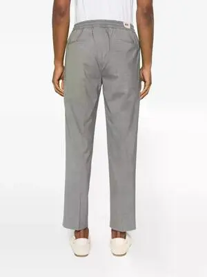 BRIGLIA 1949 Drawstring Waistband Trousers - Grey