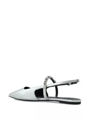 Michael Kors Dina Rhinestone-embellished Ballet Flats