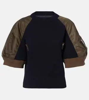 Sacai Paneled Top