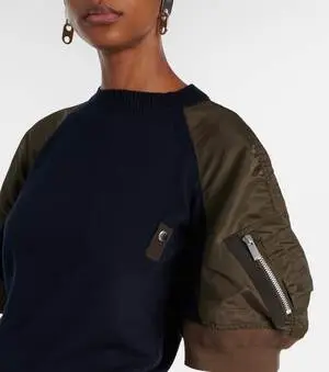 Sacai Paneled Top