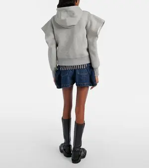 Sacai Denim Shorts - Blue