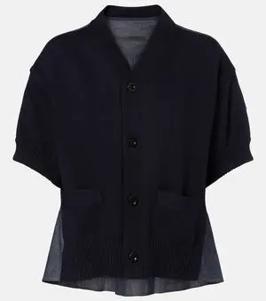 Sacai Pointed Collar Shirts For Women