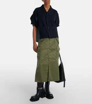Sacai Paneled Shirt