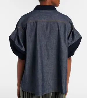 Sacai Paneled Shirt