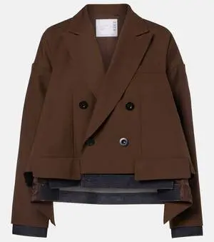 Sacai Boxy Jackets For Women