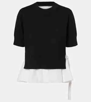 Sacai Paneled Top