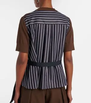 Sacai Paneled Top