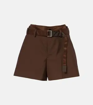Sacai Layered Shorts For Women