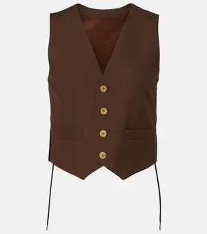Sacai Paneled Vest