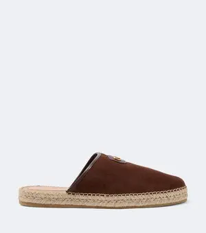 Valentino Garavani Vlogo Suede Mules
