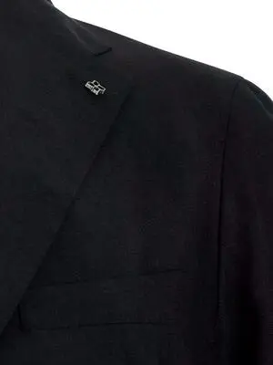 Tagliatore Buttoned Blazer - Blue