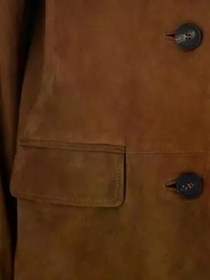 Tagliatore Flap-pocket Buttoned Jacket - Brown