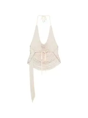 Patrizia Pepe Fringed Top
