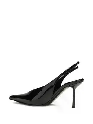 LE SILLA Pointed Buckled Slingback Pumps