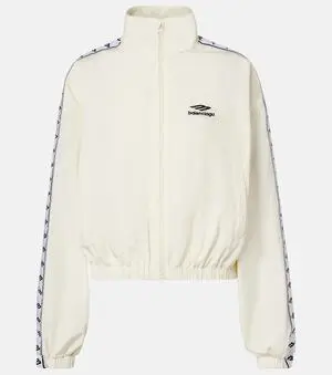 Balenciaga 3b Sports Icon Track Jacket - White
