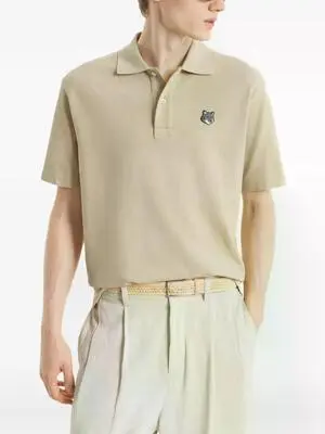 Maison Kitsuné Button Polo Shirt