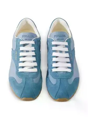 Prada Suede Sneakers - Blue