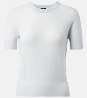 JOSEPH Cashmere Top - Blue