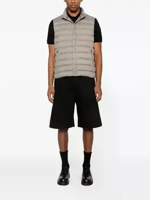Herno Zip Sleeveless Jacket - Grey
