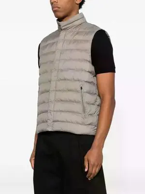 Herno Zip Sleeveless Jacket - Grey