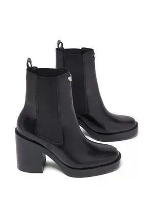 Maje Heeled Leather Chelsea Boots