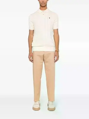 Polo Ralph Lauren Polo Pony Cable-knit Polo Shirt