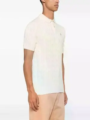 Polo Ralph Lauren Polo Pony Cable-knit Polo Shirt