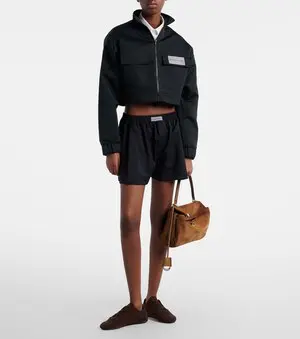 Balenciaga Rodeo Small Suede Tote Bag - Brown