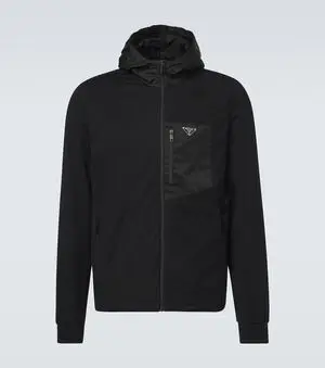 Prada Cotton-blend Jacket - Black