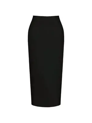 POST MERIDIEM Straight-line Maxi Skirt