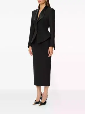 POST MERIDIEM Straight-line Maxi Skirt