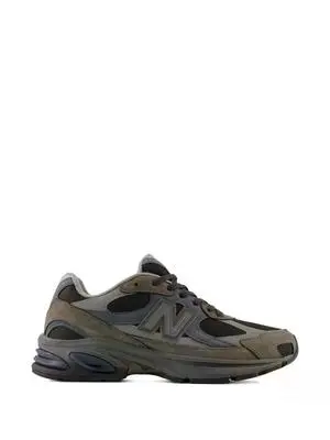 NEW BALANCE 2010 Suede-panel Sneakers - Green