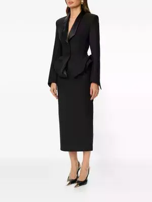 POST MERIDIEM Peplum Jacket