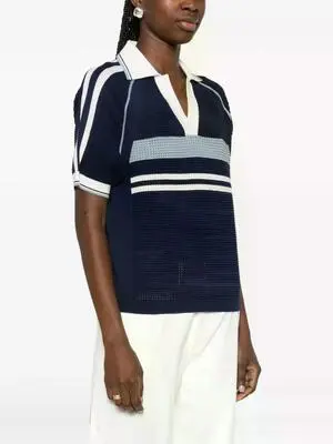 P.a.r.o.s.h Renfield Short-sleeve Knitted T-shirt - Blue