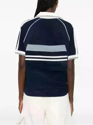 P.a.r.o.s.h Renfield Short-sleeve Knitted T-shirt - Blue