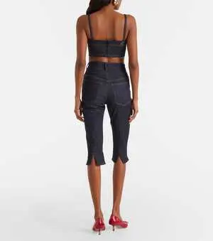 Jacquemus Logo Capri Jeans