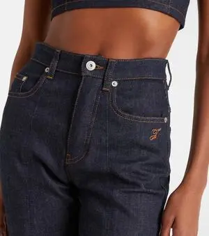 Jacquemus Logo Capri Jeans