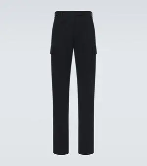 Ralph Lauren Purple Label Cotton-blend Cargo Pants - Blue