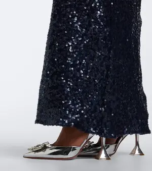 Christopher Esber Sequined Gown - Blue