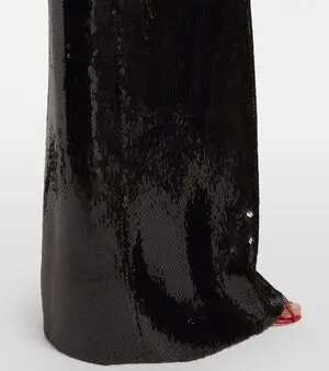 Christopher Esber Sequined Gown - Brown