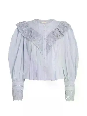 Ulla Johnson Cybil Long-sleeve Blouse
