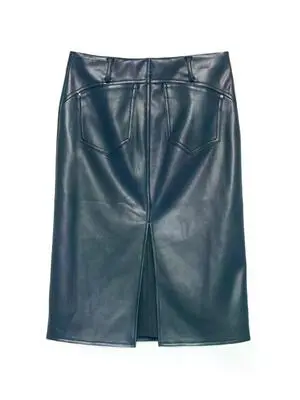 Patrizia Pepe Logo-button Mini Skirt