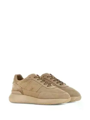 Hogan Cube Lace-up Sneakers - Neutrals